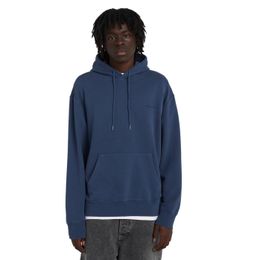 Kapuzensweatshirt Element "Lowcase Pigment", Herren, Gr. L, schwarz denim, Obermaterial: 50% Walkfrottier, 30% Walkfrottier, 20% Microfaser;, Sweatshirts