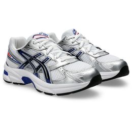 Sneaker asics SPORTSTYLE "GEL-1130 GS", Damen, Gr. 39, wei&szlig;, prussian blau, Textil, Schuhe Sneaker