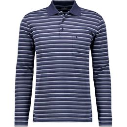Poloshirt Ragman, Herren, Gr. M, marineblau, Piqu&eacute;, 70% Baumwolle 30% Polyester, regular fit, ohne Ausschnitt, Shirts