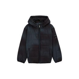 WE Fashion Jacke Jungen Gr&ouml;&szlig;e 122/128 anthrazit / schwarz