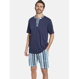 Shorty Babista "Schlafanzug VILORO", Herren, Gr. L, blau, Homewear-Sets Shorty