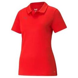 Puma teamLIGA Sideline Poloshirt Damen Puma red-Puma white M