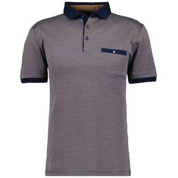 Poloshirt Ragman, Herren, Gr. 3 XL, braun (kastanie, 089), Baumwolle, regular fit, ohne Ausschnitt, Shirts