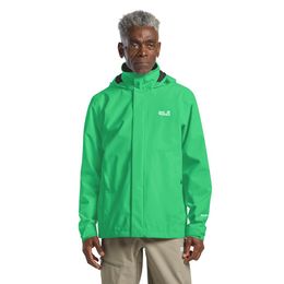 Funktionsjacke Jack Wolfskin "TRAILTIME 2L JKT M", Herren, Gr. L (52), lizard, Obermaterial: 100% Polyester; Futter: 100% Polyester, Jacken Funktionsjacke