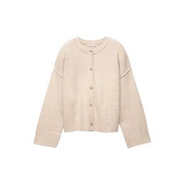 Pull&Bear Pull&bear Knit Cardigan female Beige size M