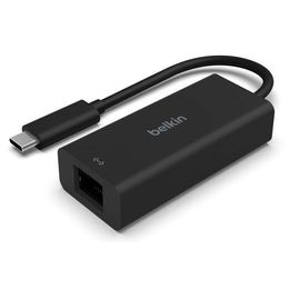 Belkin USB-C auf 2,5GB Ethernet- Adapter, schwarz INC012btBK