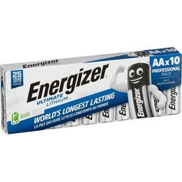 1x10 Energizer Ultimate Lithium Mignon L91 AA LR 6 1,5V