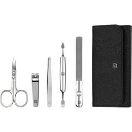 Zwilling Manik&uuml;re Pedik&uuml;re Set 5tlg. mit Nagelknipser, Leder