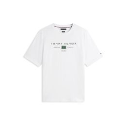 Tommy Hilfiger Big & Tall Tommy Hilfiger Big & Tall Shirt 'BRAND LOVE' male White size 4XLT