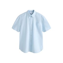 next Button Up Shirt male Blue size S