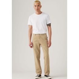 Levi's Chinohose LEVI'S "LV Hose XX CHINO AUTHENTIC RLX", Herren, Gr. 31, L&auml;nge 34, gr&uuml;n (sand khaki), Web, Obermaterial: 100% Baumwolle, unifarben, bequem kn&ouml;chellang, Hosen Chinohose, bequeme Passform