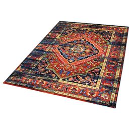 Teppich Sanat "Vintage 1614" Gr. 3, bunt, B:120cm H:13mm L:170cm, Kunstfaser, Teppiche, Teppich, Wohnzimmer, Kurzflor, Vintage Look, Retro