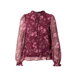 Dorothy Perkins Bluse 'Sarassa' Damen Gr&ouml;&szlig;e M rosa / burgunder