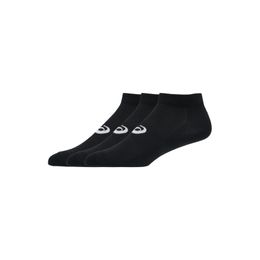 Laufsocken asics "3 PACK ANKLE SOCK", Herren, Gr. M (39/42), performance schwarz, Obermaterial: 70% Baumwolle, 16% Nylon, 11% Polyester, 3% sonstige Fasern, Socken, f&uuml;r sportliches Laufgef&uuml;hl, mit Mesh-Knit-Gewebe, mit D&auml;mpfung