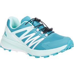 Wanderschuh McKINLEY "Kansas IV AQB W", Damen, Gr. 37, blau (blau aqua, mint light), Synthetik, Schuhe Wanderschuh, wasserabweisend