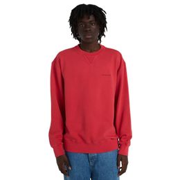 Sweatshirt Element "Lowcase Pigment", Herren, Gr. M, cardinal, Obermaterial: 50% Walkfrottier, 30% Walkfrottier, 20% Microfaser;, Sweatshirts Sweatshirt