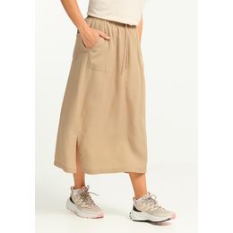 Sommerrock Jack Wolfskin "MONTERO SKIRT W", Damen, Gr. M (38/40), oat, Obermaterial: 100% LYOCELL. Futter: 100% POLYESTER, R&ouml;cke