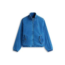 Tommy Jeans Between-Season Jacket 'CHAMBRAY' female Blue size XXL