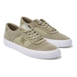 Sneaker DC Shoes "Teknic", Herren, Gr. 9(42), deepforest, Obermaterial:Obermaterial: Leder (Kuh) / Futter: Textil / Au&szlig;ensohle: Gummi;, Schuhe Sneaker