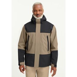 Funktionsjacke Jack Wolfskin "ONERA 2L JKT M", Herren, Gr. S (48), hazelwood, Obermaterial: 100% POLYESTER; Futter: 100% POLYESTER, Jacken Funktionsjacke
