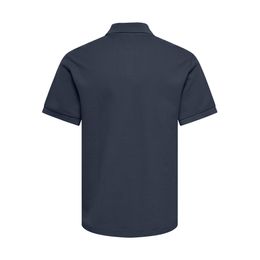 Only & Sons Poloshirt ONLY & SONS "ONSBEN REG SS POLO SHIRT NOOS", Herren, Gr. XL, blau nights, Jersey, Obermaterial: 100% Baumwolle, unifarben, regular fit normal, ohne Ausschnitt, Shirts, Baumwolle, regular fit