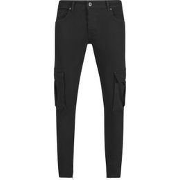 Bequeme Jeans 2Y Premium "2Y Premium Herren 2Y Skinny Fit Jeans", Herren, Gr. 31, Normalgr&ouml;&szlig;en, schwarz, 97% Baumwolle, 3% Elasthan, unifarben, Jeans