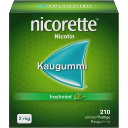 Nicorette Kaugummi 2 mg freshmint 210 St