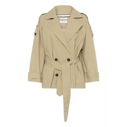 Saint Tropez Between-Seasons Coat 'OdeliaSZ' female Beige size XXL