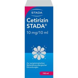 Cetirizin STADA Saft 10 mg/10 ml 150 ml