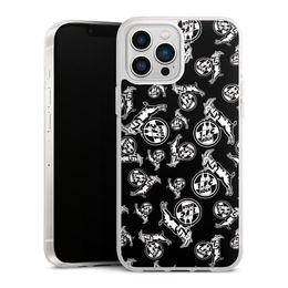 DeinDesign iPhone 13 Pro Max Handy Silikon H&uuml;lle Case transparent Handyh&uuml;lle Muster 1. Fc K&ouml;ln Official Licensed Product Silikon Case