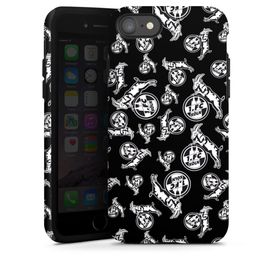 DeinDesign iPhone SE (2020) Handy Panzer Handyh&uuml;lle robuste Outdoor H&uuml;lle Schutzh&uuml;lle matt Muster 1. Fc K&ouml;ln Official Licensed Product Tough Case
