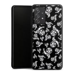 DeinDesign Galaxy A52s 5G Handy Premium Silikon H&uuml;lle Handyh&uuml;lle schwarz Case Muster 1. Fc K&ouml;ln Official Licensed Product Silikon Premium Case