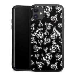 DeinDesign iPhone 11 Handy Premium Silikon H&uuml;lle Handyh&uuml;lle schwarz Case Muster 1. Fc K&ouml;ln Official Licensed Product Silikon Premium Case