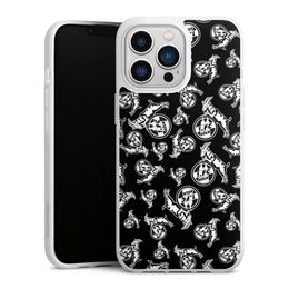 DeinDesign iPhone 13 Pro Handy Silikon H&uuml;lle Case wei&szlig; Handyh&uuml;lle Muster 1. Fc K&ouml;ln Official Licensed Product Silikon Case