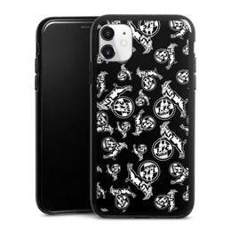 DeinDesign iPhone 11 Handy Silikon H&uuml;lle Case schwarz Handyh&uuml;lle Muster 1. Fc K&ouml;ln Official Licensed Product