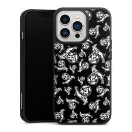DeinDesign iPhone 13 Pro Handy Premium Silikon H&uuml;lle Handyh&uuml;lle schwarz Case Muster 1. Fc K&ouml;ln Official Licensed Product Silikon Premium Case