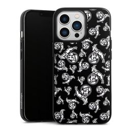 DeinDesign iPhone 13 Pro Handy Silikon H&uuml;lle Case schwarz Handyh&uuml;lle Muster 1. Fc K&ouml;ln Official Licensed Product