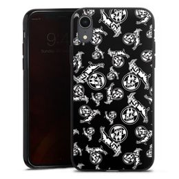 DeinDesign iPhone Xr Handy Silikon H&uuml;lle Case schwarz Handyh&uuml;lle Muster 1. Fc K&ouml;ln Official Licensed Product