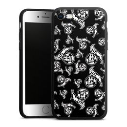 DeinDesign iPhone SE (2020) Handy Premium Silikon H&uuml;lle Handyh&uuml;lle schwarz Case Muster Official Licensed Product 1. Fc K&ouml;ln Silikon Premium Case