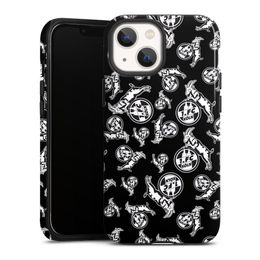DeinDesign iPhone 13 Mini Handy Panzer Handyh&uuml;lle robuste Outdoor H&uuml;lle Schutzh&uuml;lle gl&auml;nzend Muster 1. Fc K&ouml;ln Official Licensed Product Tough Case