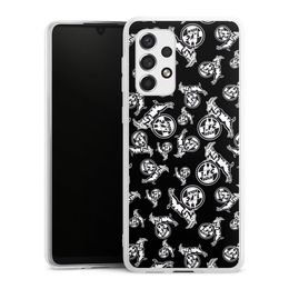 DeinDesign Galaxy A33 5G Handy Silikon H&uuml;lle Case transparent Handyh&uuml;lle Muster Official Licensed Product 1. Fc K&ouml;ln Silikon Case