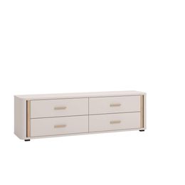 TV-Bank Inosign "York, TV-Kommode, TV-Schrank, TV-Bank", cashmere, eiche, B:176,5cm H:52cm T:40cm, Sideboards, mit 4 ger&auml;umigen Schubladen, Breite 176,5 cm, wandmontage