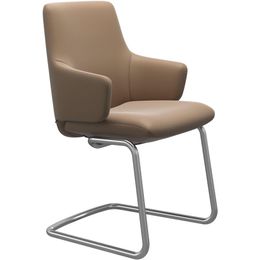 stressless "Laurel" () Low Back mit Armlehne, Gr&ouml;&szlig;e L, mit Beinen aus Stahl in Chrom gl&auml;nzend