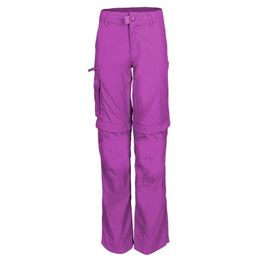Sporthose Trollkids "KIDS OPPLAND PANTS SLIM FIT", M&auml;dchen, Gr. 104, N-Gr, berry, Obermaterial: 100% Polyamid, Hosen Sporthose