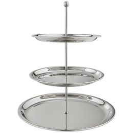 Homeware Profession. Etagere, Metall, Uni, rund, 33 cm, Lfgb, Tischkultur & Servieren, Etageren