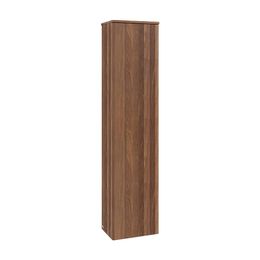 Villeroy & Boch Villeroy und Boch Antao Hochschrank K45100HM 41,4x171,9x28,7cm, Waschbeckenplattenfarbe Lack, warm walnut