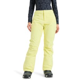 Snowboardhose Roxy "Backyard 10K", Damen, Gr. L, gelb pear, Obermaterial: 100% Microfaser;, Hosen Snowboardhose