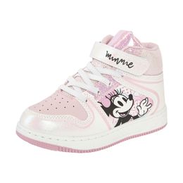 Sneaker Disney "MINNIE", M&auml;dchen, Gr. 27, wei&szlig;, Synthetik, Schuhe Sneaker