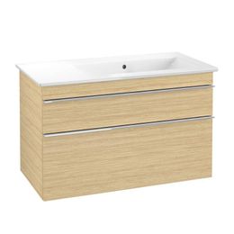 Villeroy & Boch Villeroy & Boch Venticello Schrank mit Waschtisch, 2 Ausz&uuml;ge, 4134R3R1+A92801VJ,