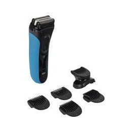 Braun Series 3 3010BT , Rasierer schwarz/blau, Wet&Dry
